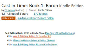 Cast in Time - Ed Nelson Author